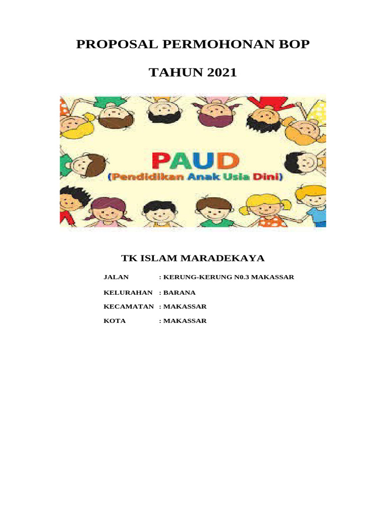 Proposal Bop 2021 - 1 | PDF