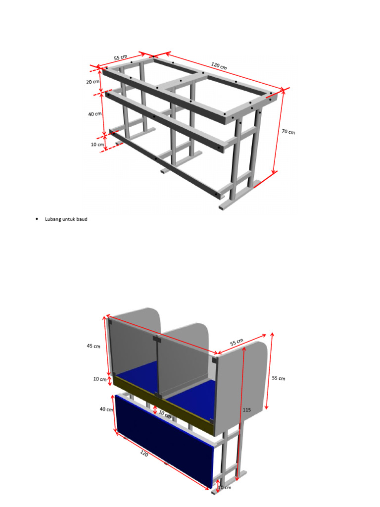 Desain Meja Lab Bahasa Dan TIK | PDF
