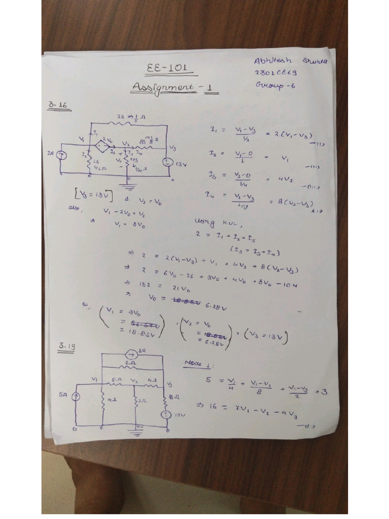 EE Assignment 1 | PDF