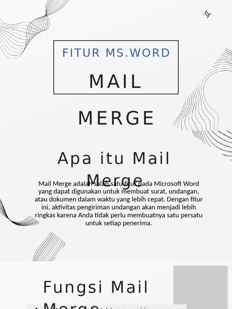 Mail Merge | PDF