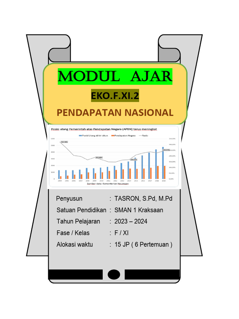 MODUL AJAR - F.xi.2 - Pendapatan Nasional | PDF