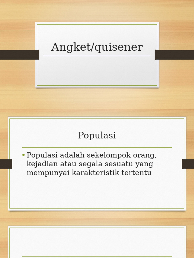 Angket | PDF