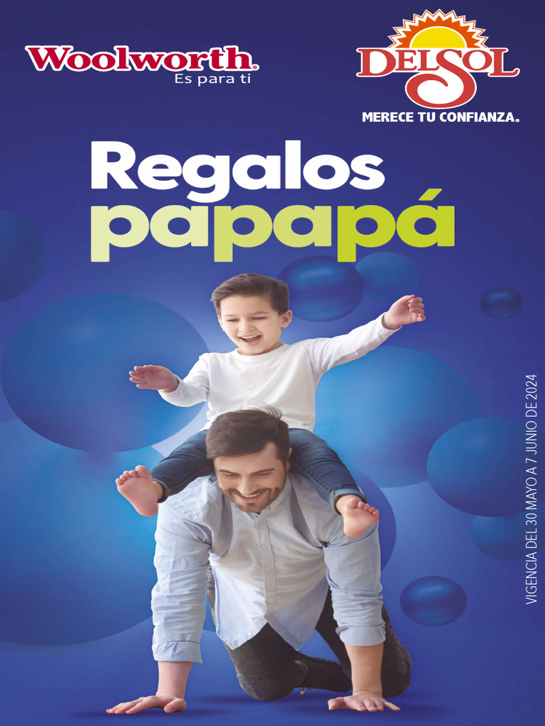 Regalos Papapá en Tiendas Del Sol y Woolworth | PDF