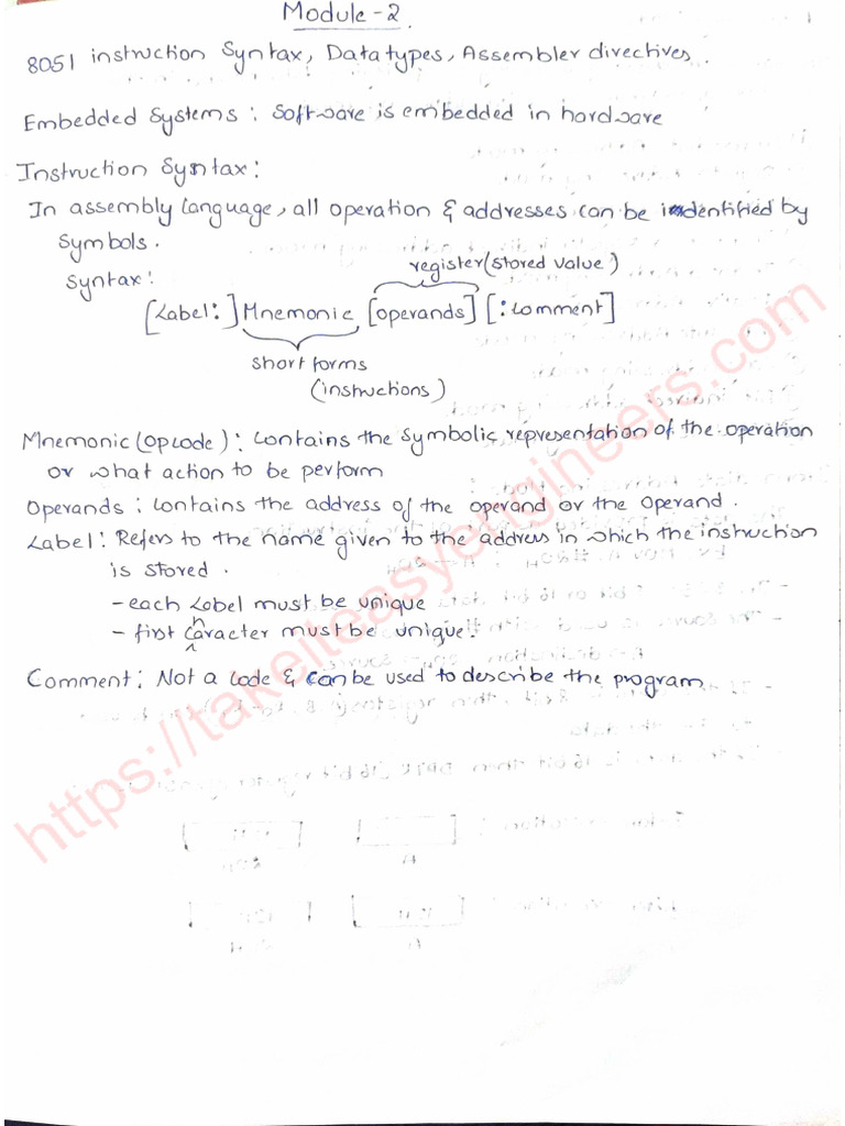 Microcontroller Module 2 1 Pdf Pdf