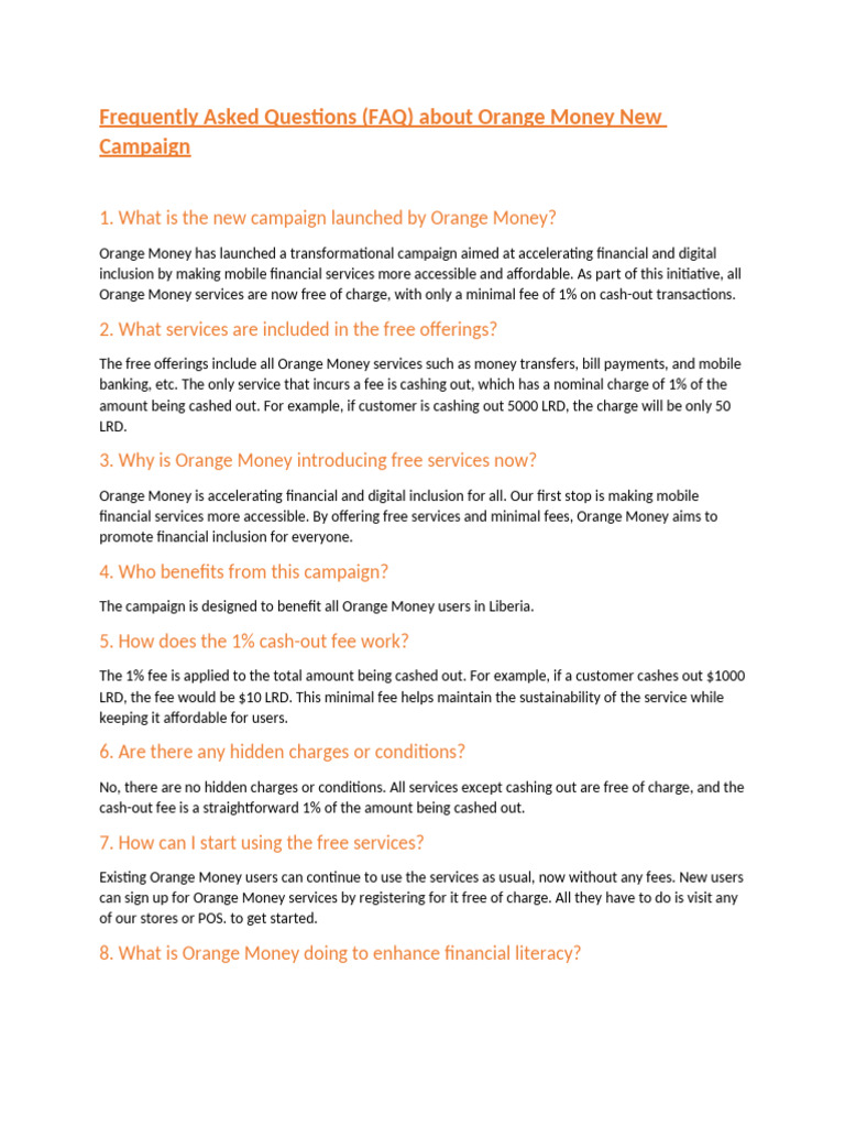 Frequently Asked Question | PDF