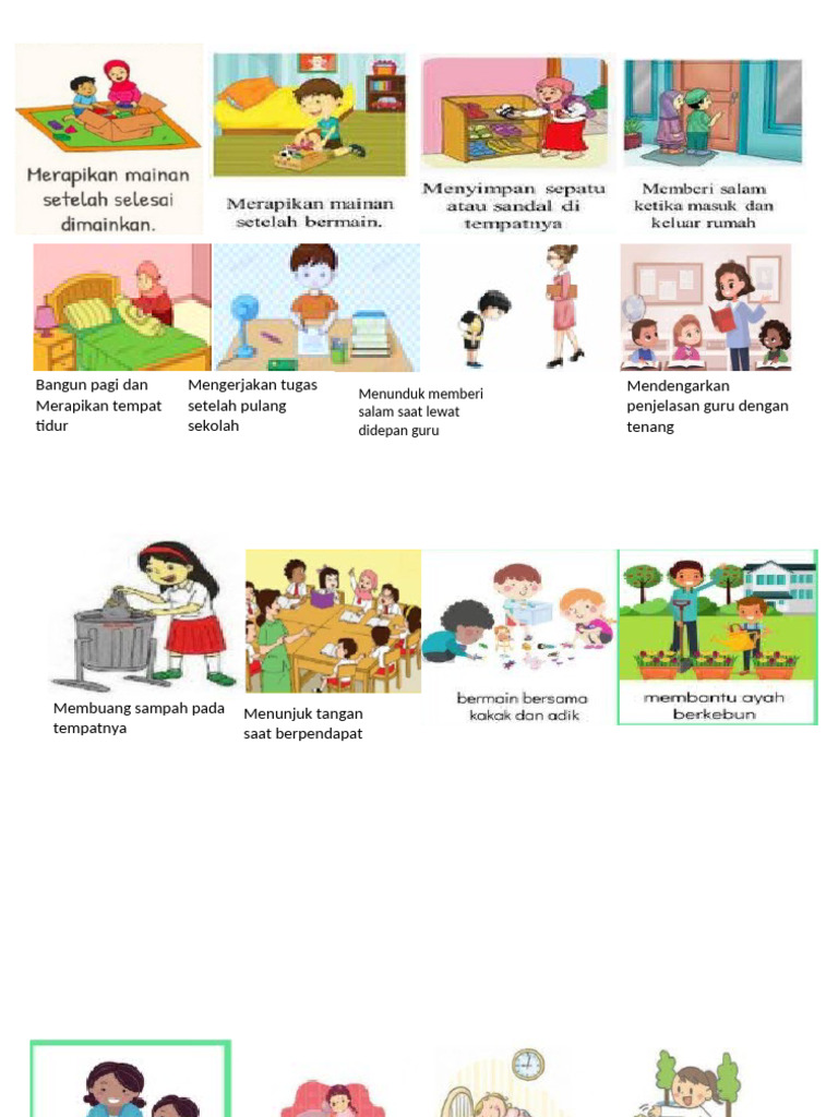 Gambar Aturan Dirumah | PDF