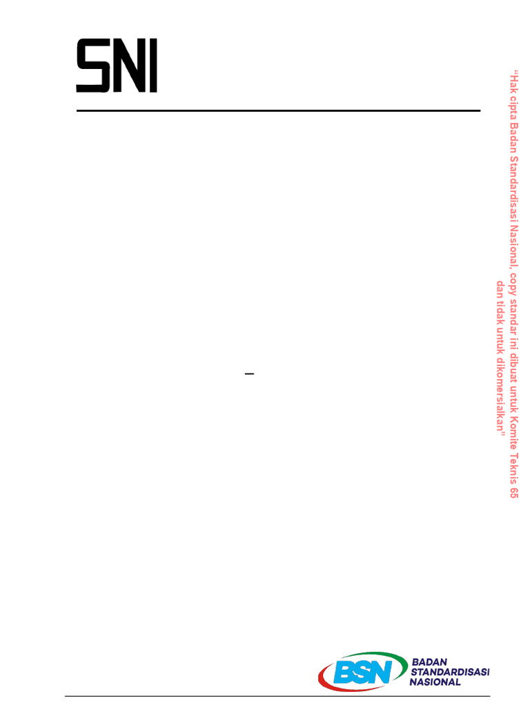 SNI Sapi Sumba Ongole | PDF