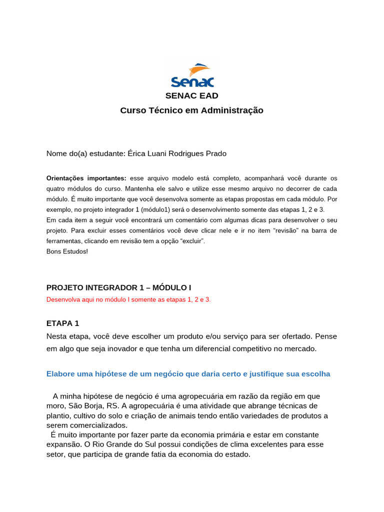 Modelo - Atividade 3 | PDF