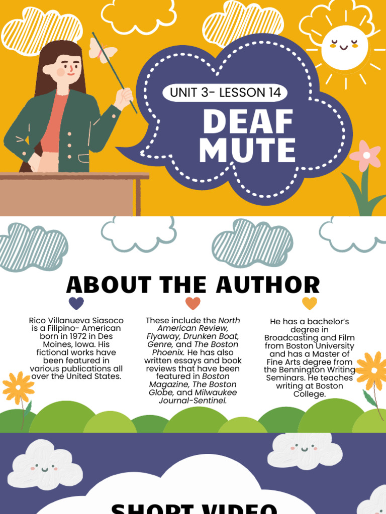 Deaf Mute | PDF