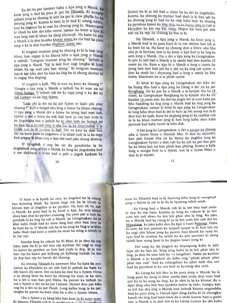 Pluh Ka Jingieid | PDF