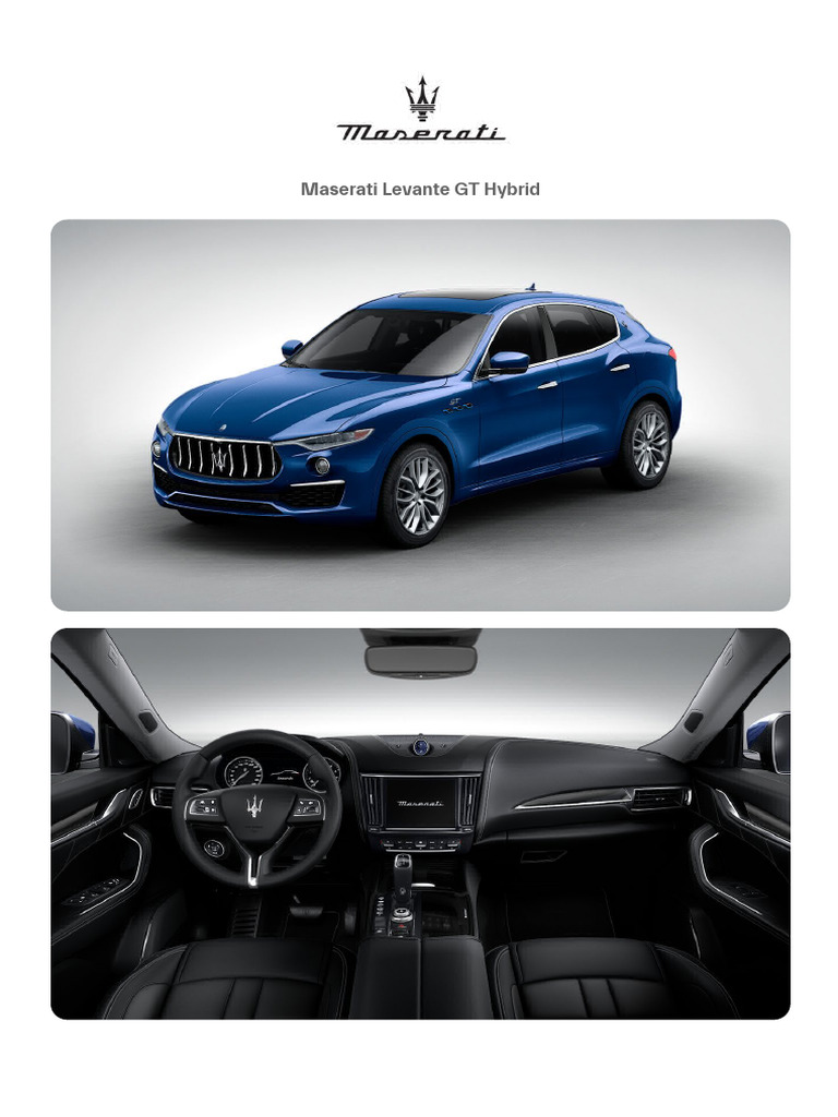 Maserati 88E06EB0 | PDF