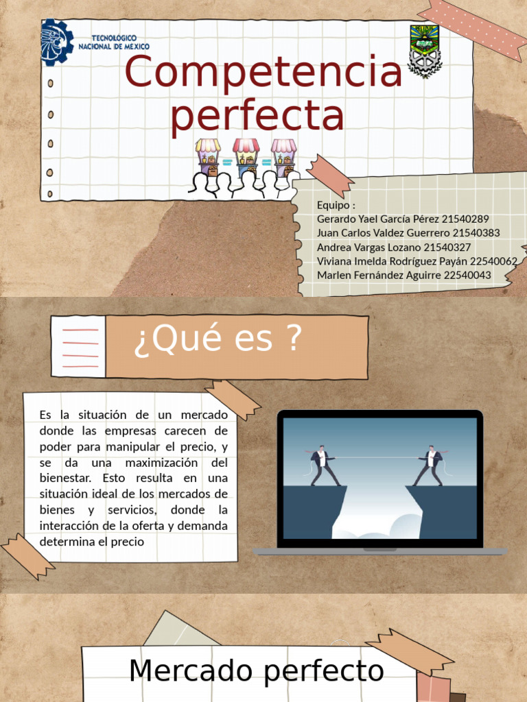 Mercado de Competencia Perfecta | PDF