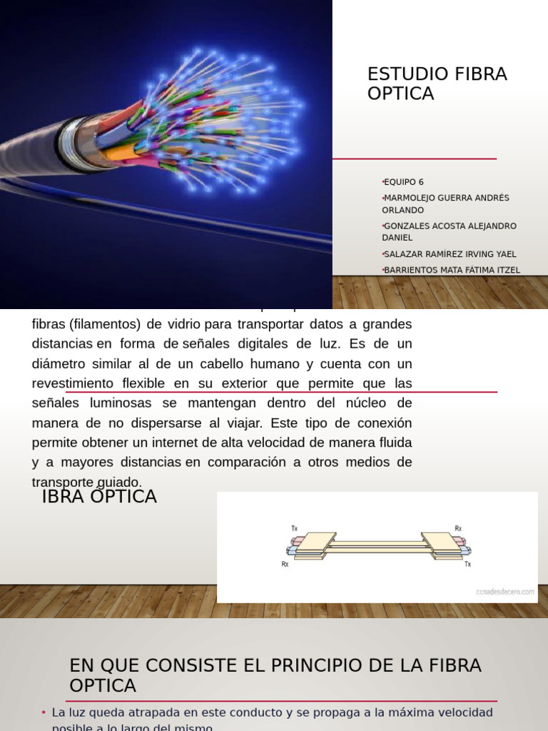 fibra optica | PDF