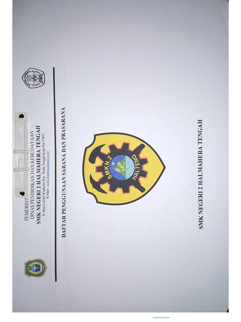 Daftar Penggunaan Sarpras | PDF