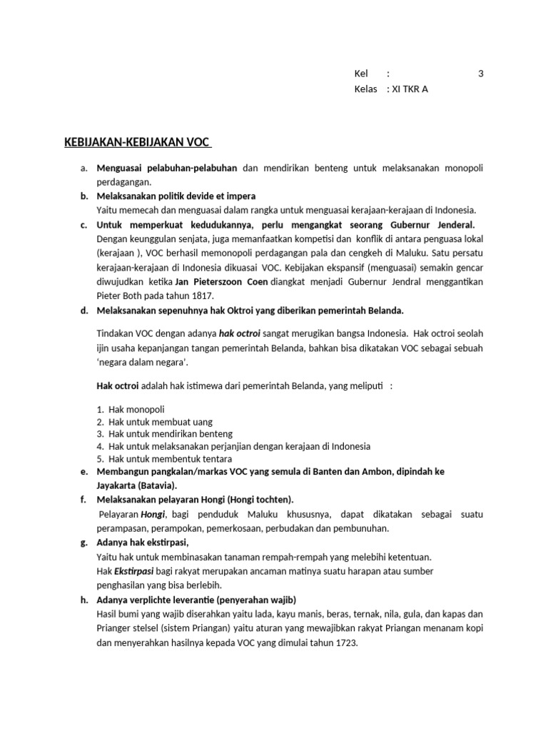 Kebijakan Kebijakan Voc | PDF