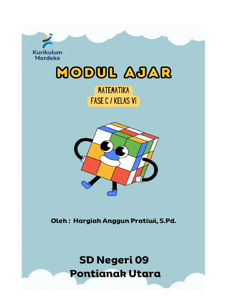 Modul AJar MTK Kelas 6 | PDF