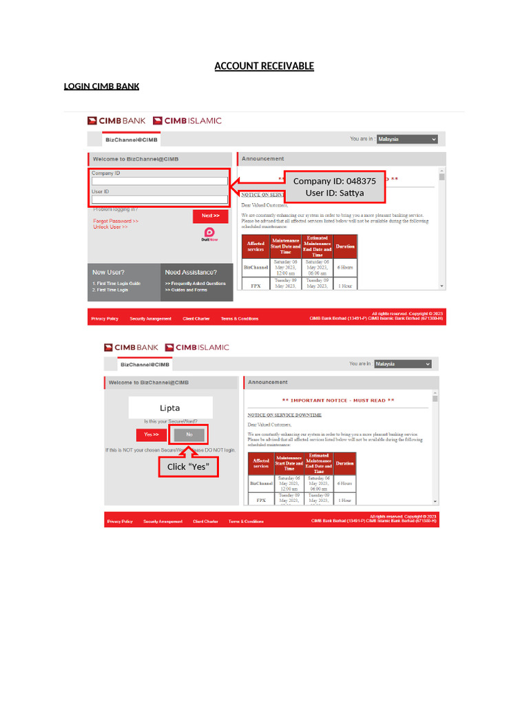 Sop Receivable Final 2 | PDF