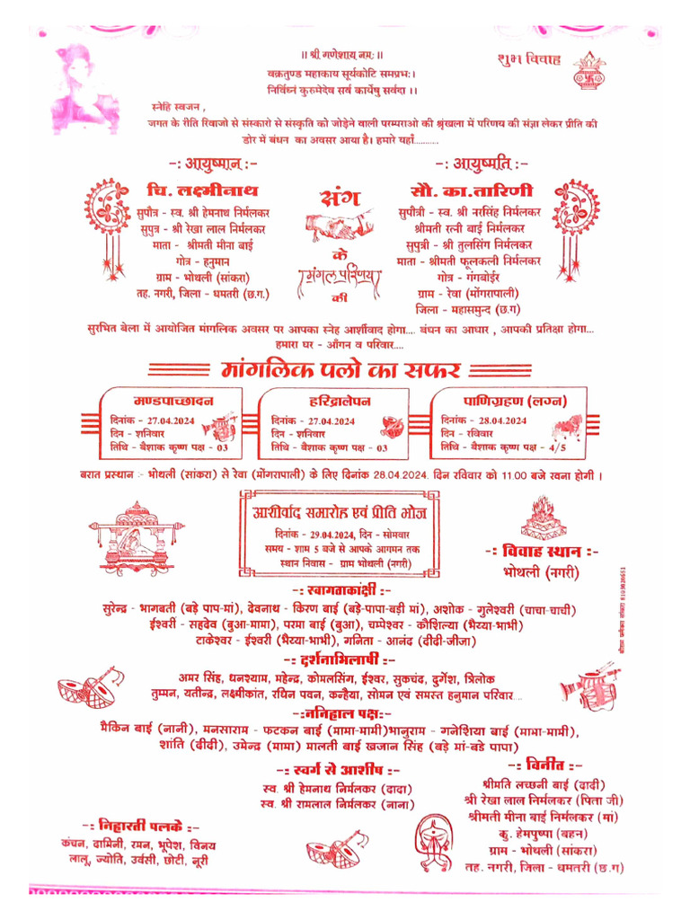 Invitetion Wending Card | PDF