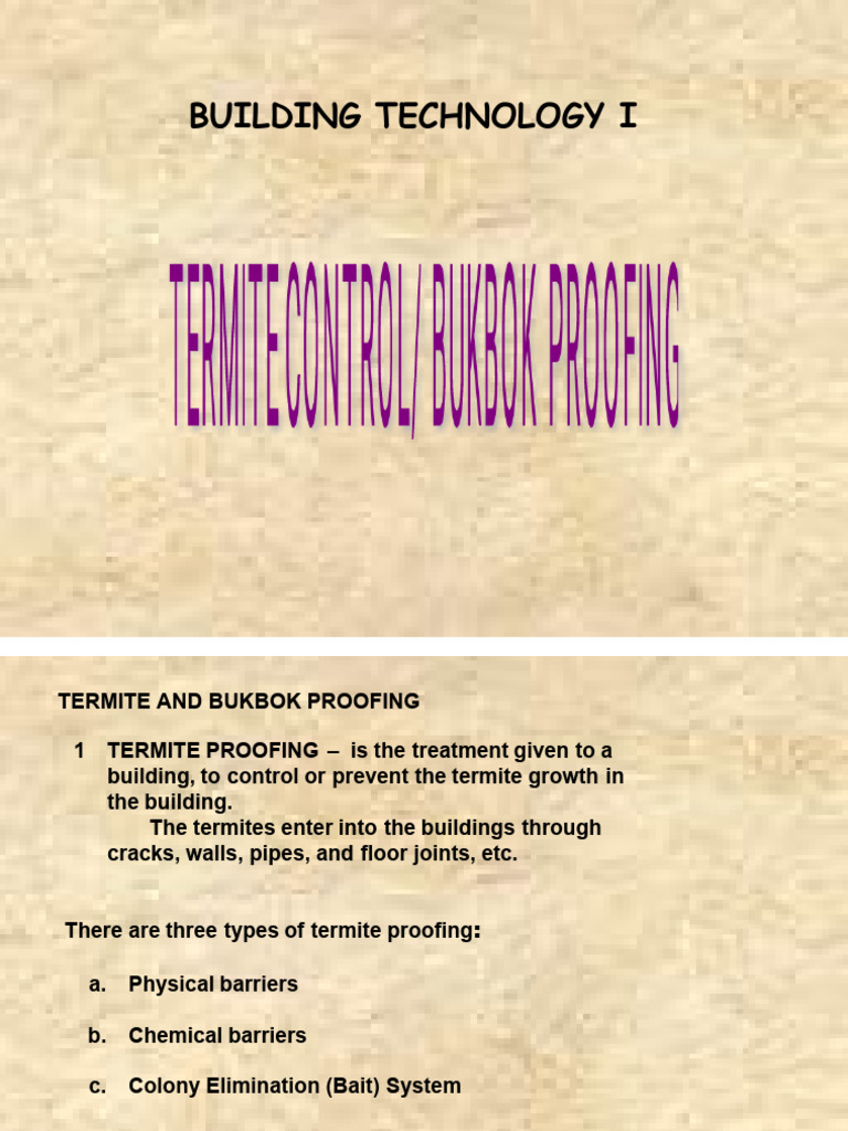 TERMITE-CONTROL | PDF