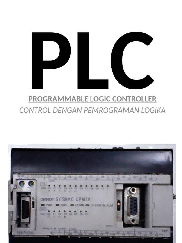 Programmable Logic Controller: Control Dengan Pemrograman Logika | PDF