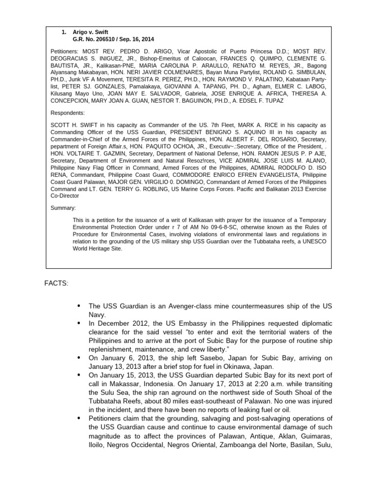 Arigo v. Swift | PDF