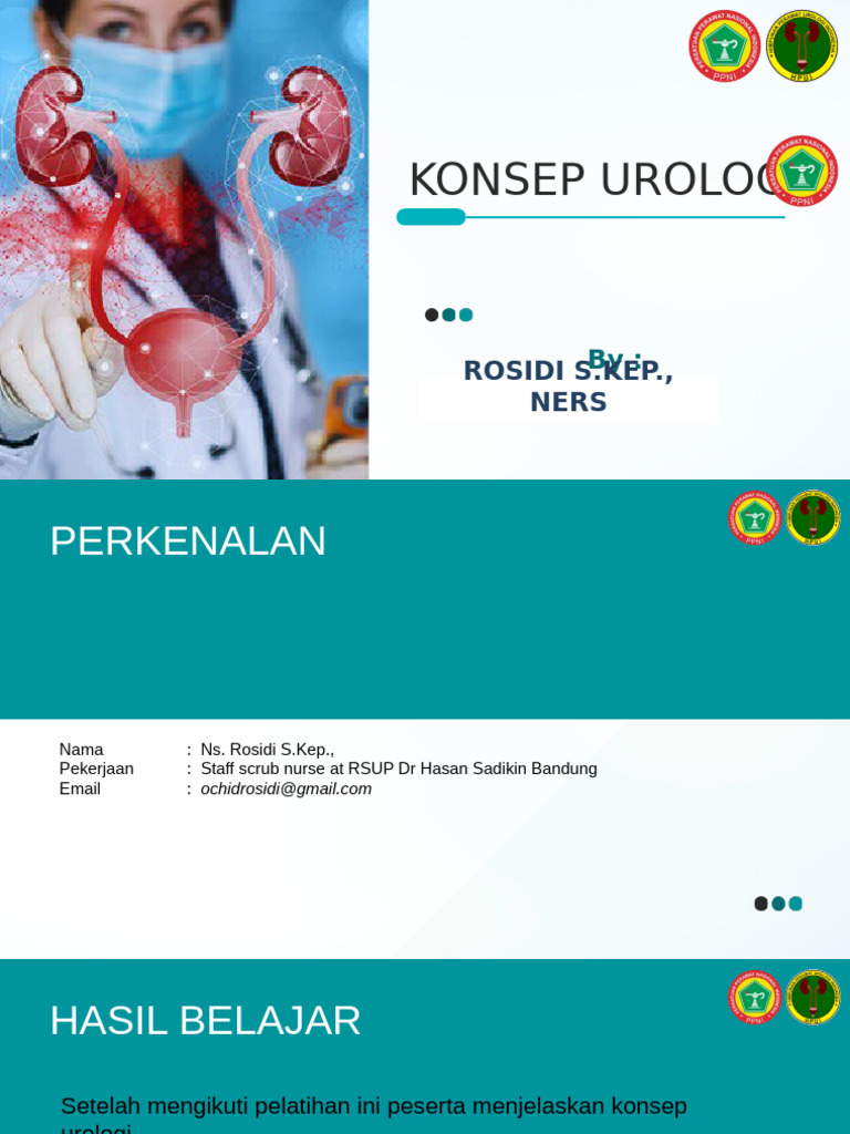 KONSEP UROLOGI - Ns Rosidi | PDF