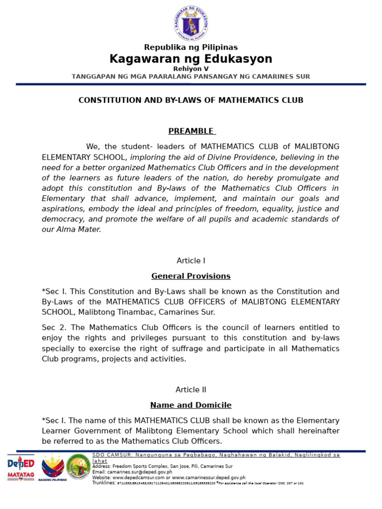 Sample CBL Template | PDF