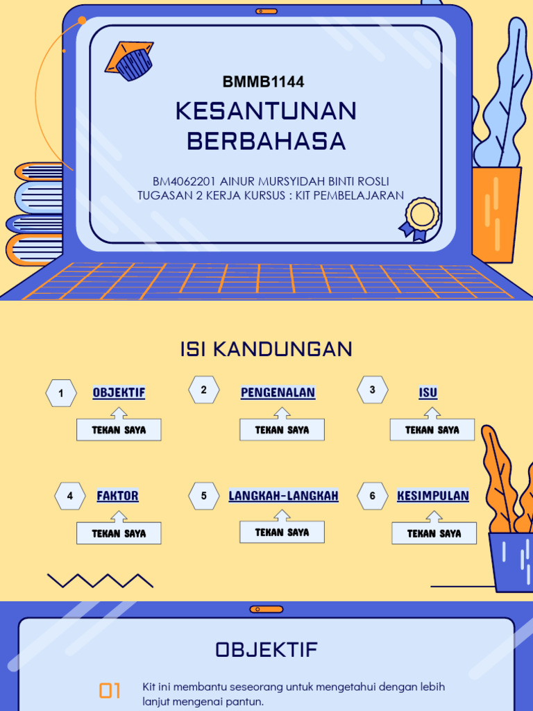 BMMB1144 Kesantunan Berbahasa - Kit Persembahan | PDF