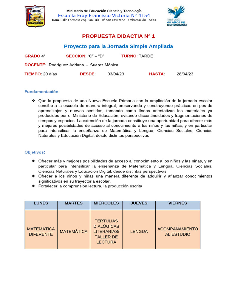 8) Propuesta 2 Jsa | PDF