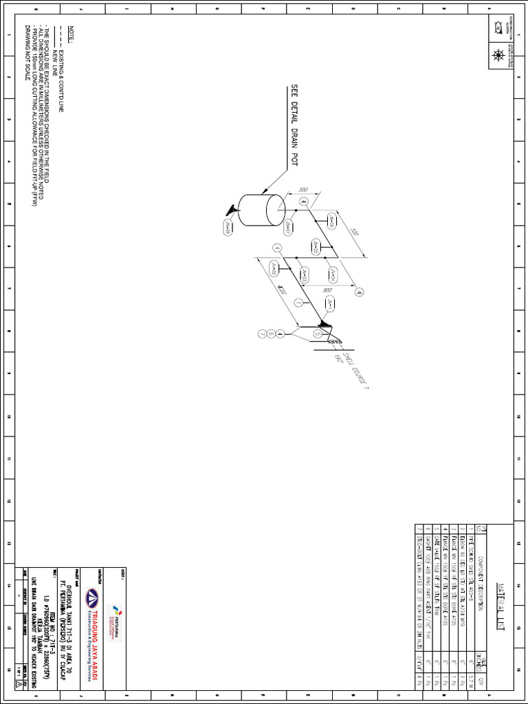 Line Drain Pot 190 Deg | PDF