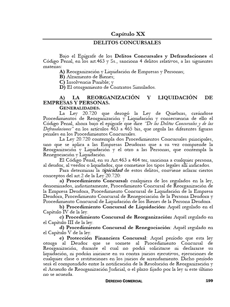 Delitos Concursales | PDF
