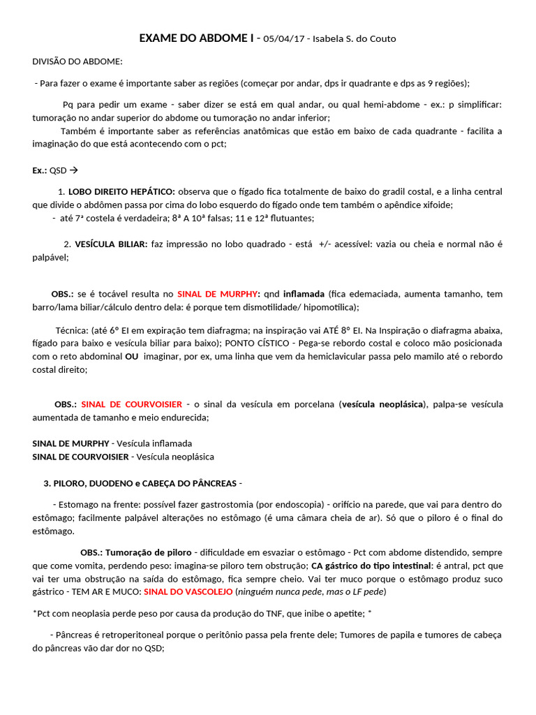 ABDOME 1 Angela Ok | PDF