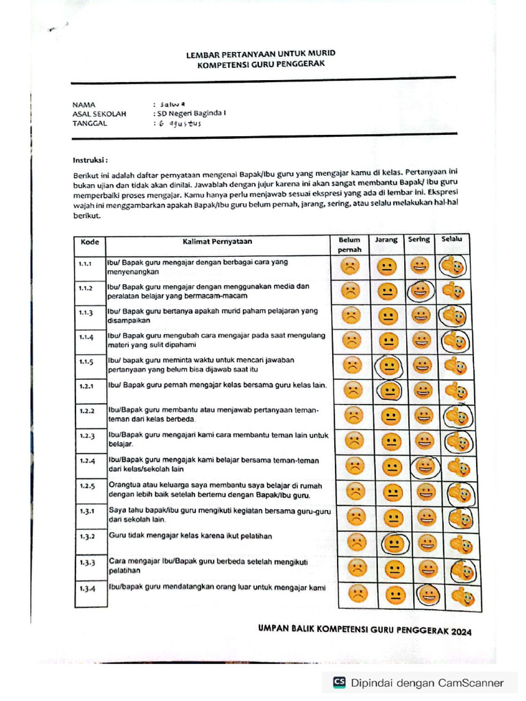 Umpan Balik Salwa | PDF