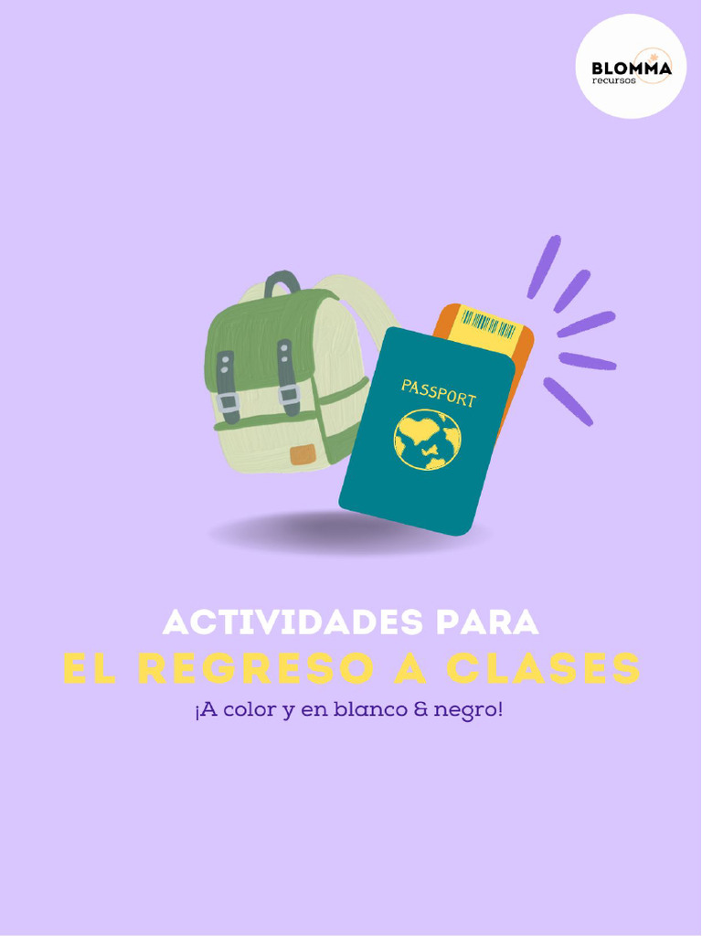 Actividades - Regreso A Clases | PDF