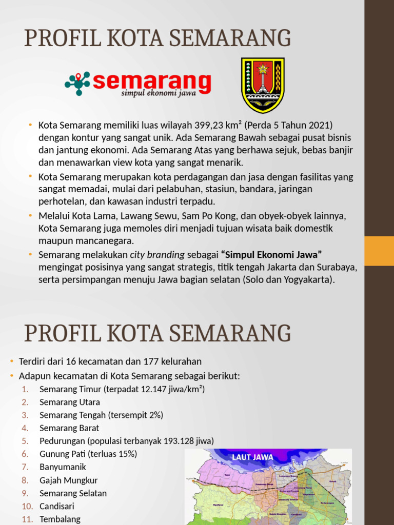 Profil Kota Semarang | PDF