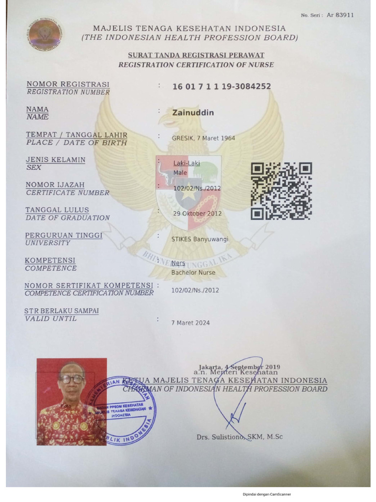 Sertivikat P.udin | PDF