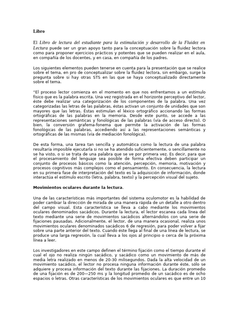 Sobre La Fluidez | PDF