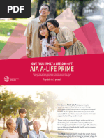 Aia Solitaire Personal Accident | PDF