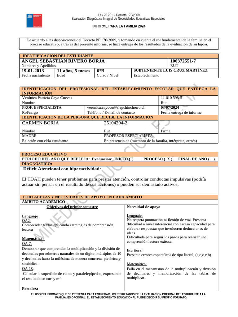 6°b Ángel Sebastián Rivero Borja Proceso | PDF