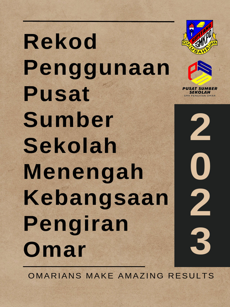 Cover Rekod Penggunaan Pss | PDF