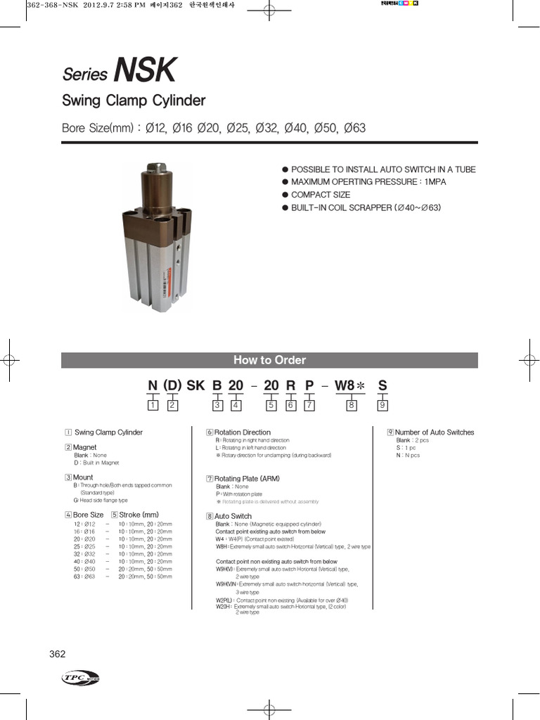 NSK Series - ENG | PDF