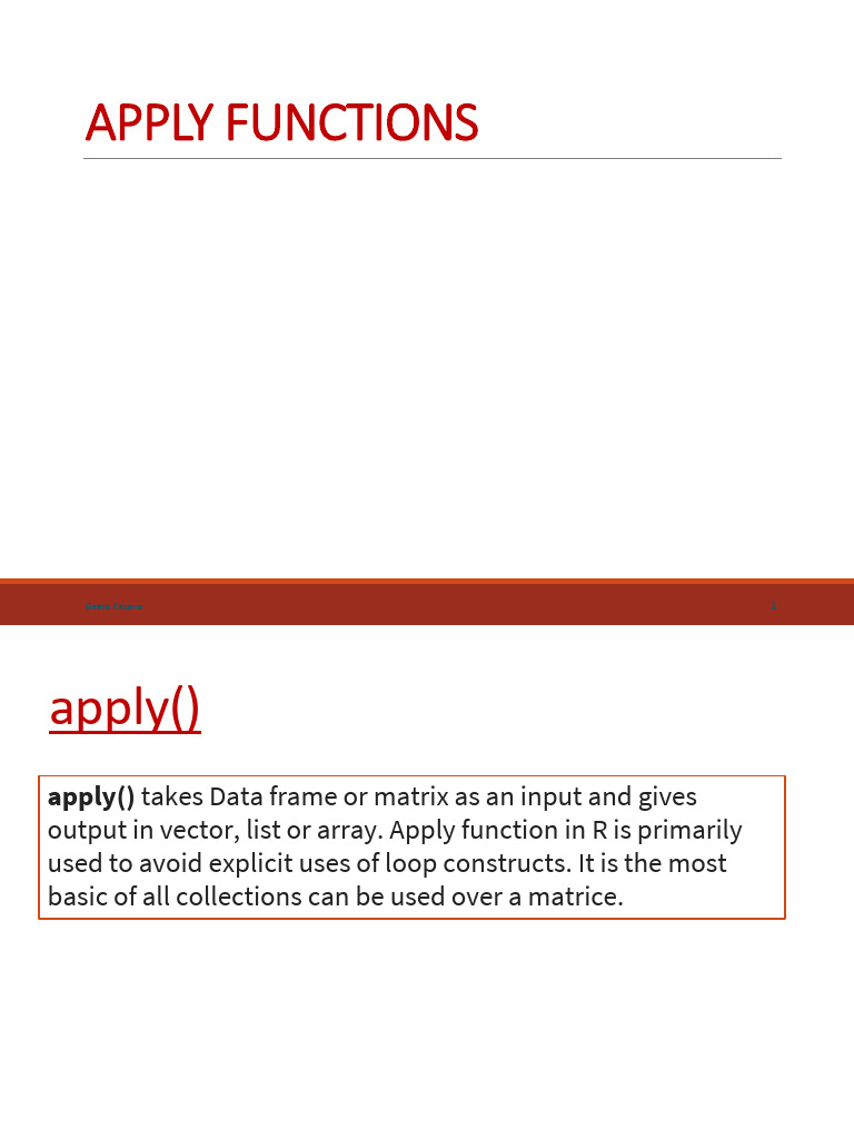 Apply_Functions | PDF