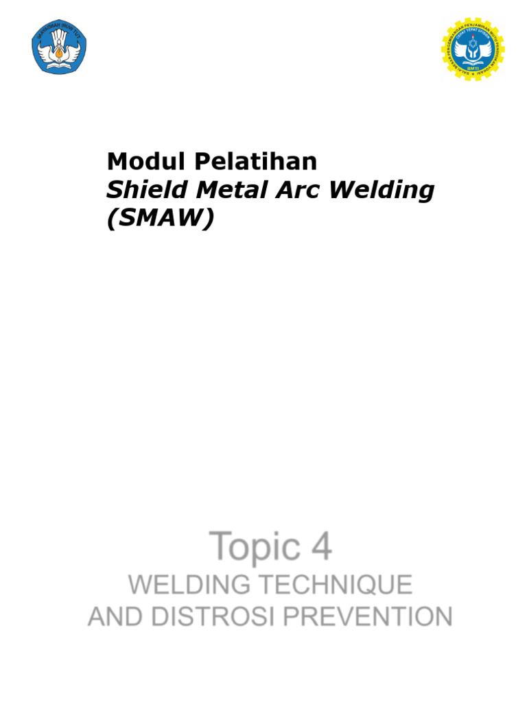 Smaw 4 (Welding Technique) | PDF