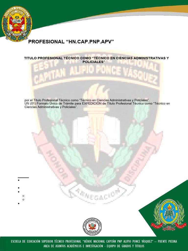 Requisitos y Anexos Titulacion | PDF