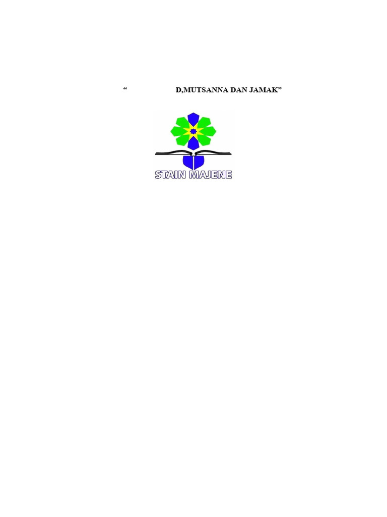 Isim Mufrad, Mutsanna, Jamak | PDF