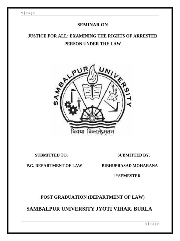 Arrested Person | PDF Arrested Person | PDF