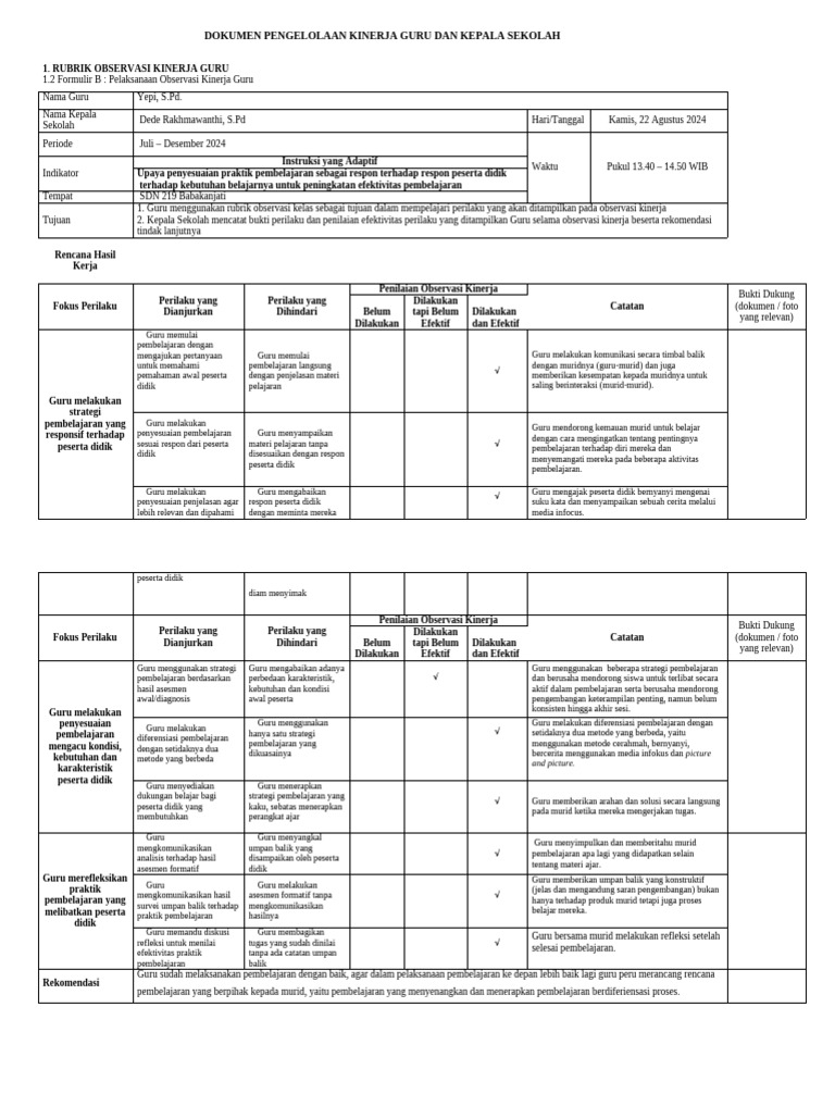 Supak Ibu Yepi | PDF