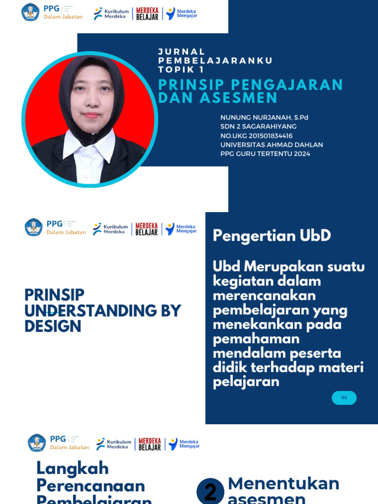 8.jurnal Pembelajaranku Topik 1 Prinsip Pembelajaran Dan Asesmen | PDF