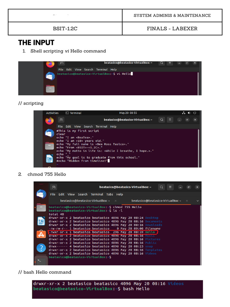 Lumbera LabExer Finals | PDF