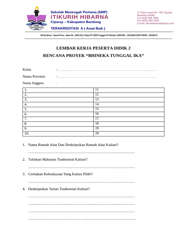 LKPD 2 P5 2425 | PDF
